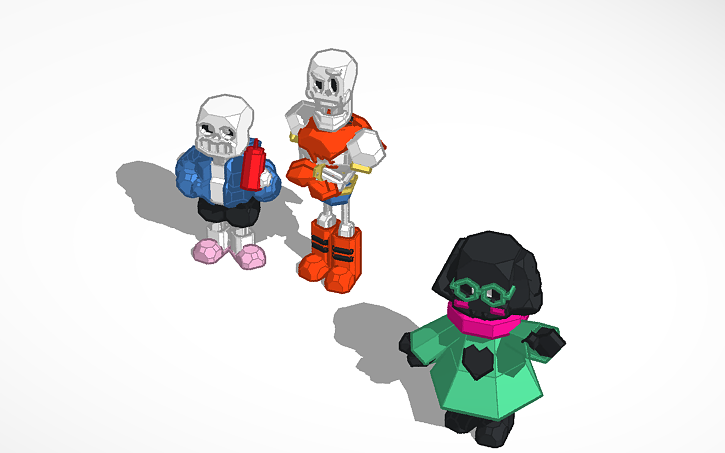 3D design Low-Poly Prince Ralsei Statue [WIP] | Tinkercad