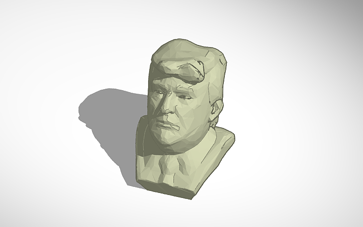 3D design President Trump | Tinkercad
