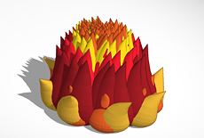 3D design Fire | Tinkercad
