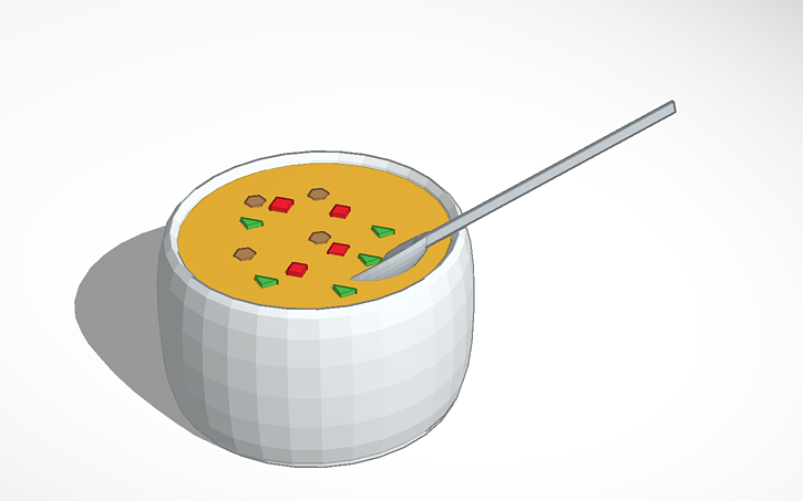 3D design Soup | Tinkercad