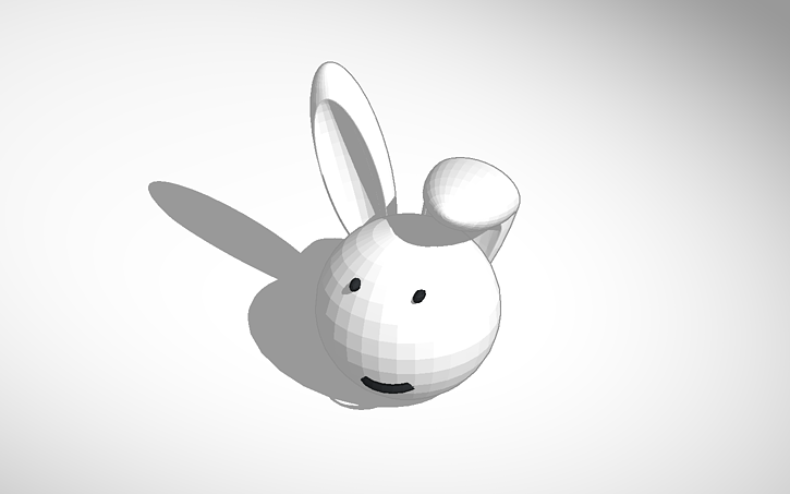 3D design Bunny | Tinkercad