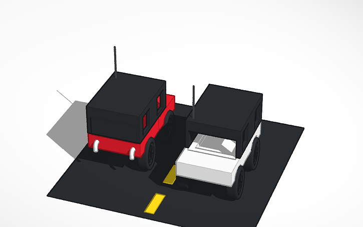 3d Design Vehicle Tinkercad