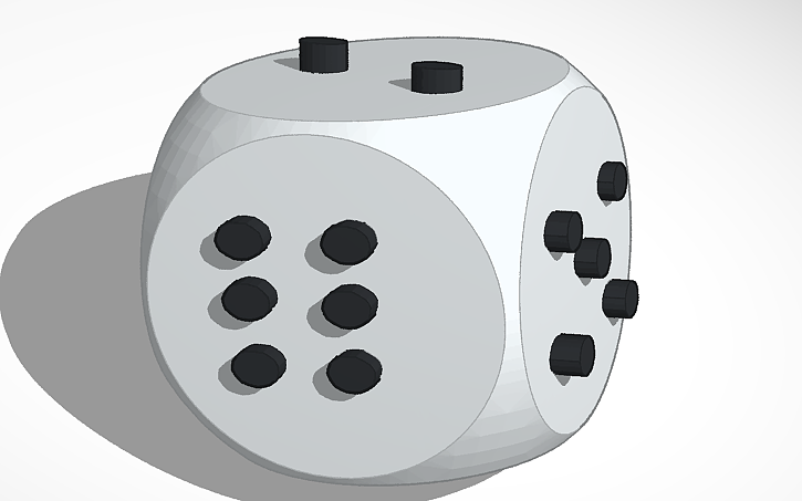 3D design Erisa Kastrati - Dice | Tinkercad