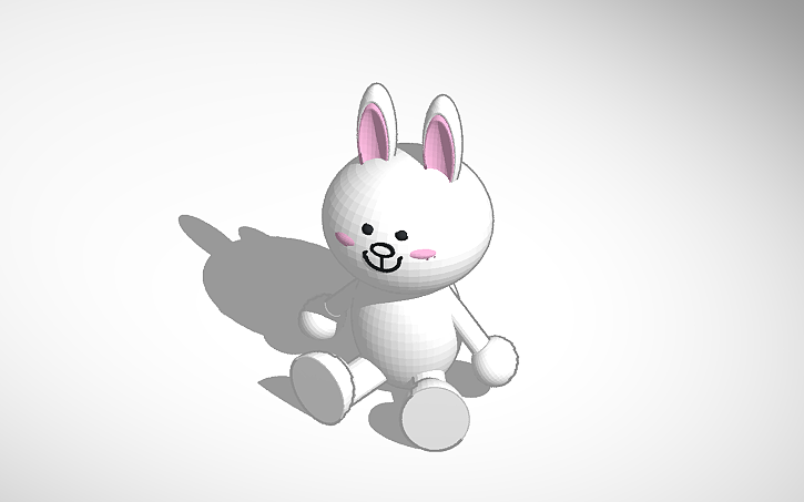 3D design Line friend CONY - Tinkercad
