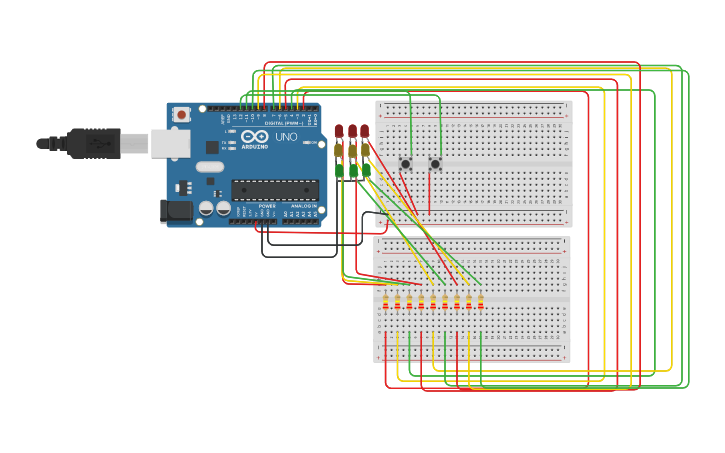 Circuit design BBC:MicroBIT - Tinkercad