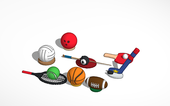 3D design Sports - Tinkercad