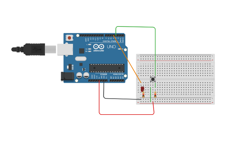 Circuit design Stepper Motor - Tinkercad