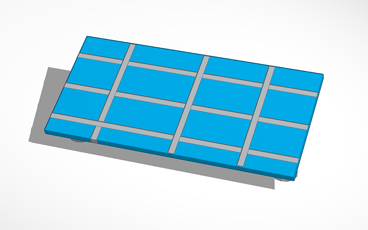 3D design Solar Panel - Tinkercad