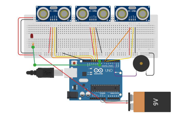 Circuit design hissah - Tinkercad