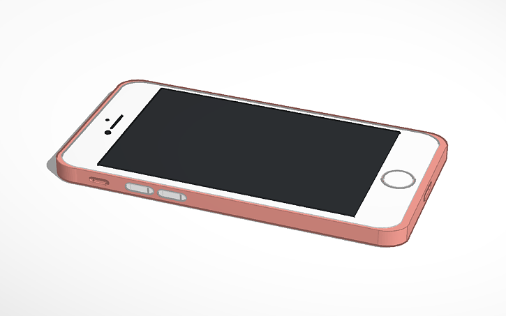 3D design Cell Phone - Tinkercad