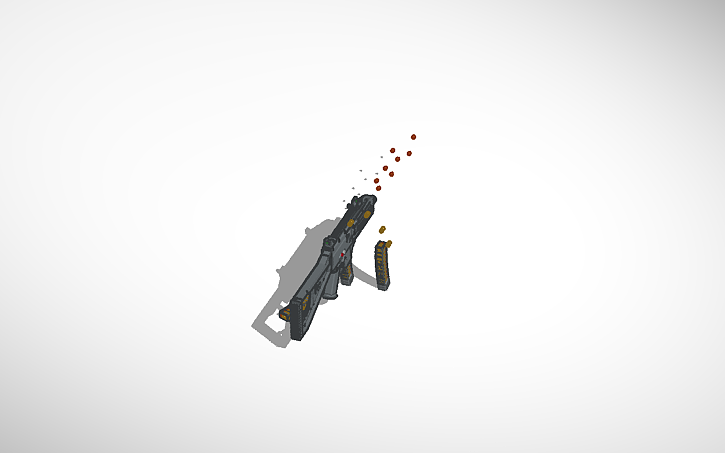 3D design Machine Gun | Tinkercad