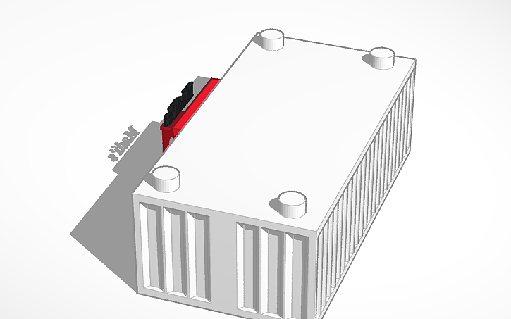 3d Design Copy Of Copy Of Shipping Container Tinkercad