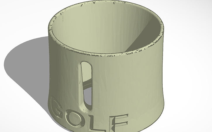 3D design re golf | Tinkercad