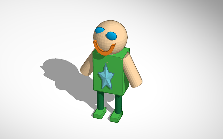 3D design Baldi 2.0 | Tinkercad