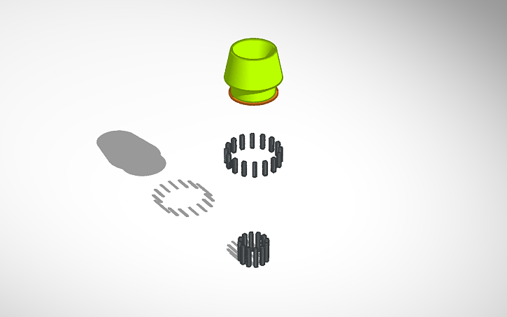 3D design Bung with overflow | Tinkercad