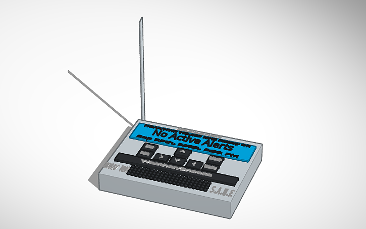 3D design Midland WR-120 - Tinkercad