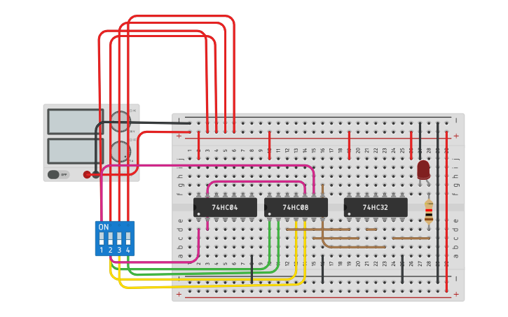Circuit Design Problem Number 1 Kmap Tinkercad 