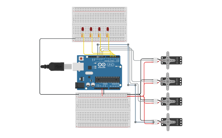 Circuit design Mini_Project_Nalin14 - Tinkercad