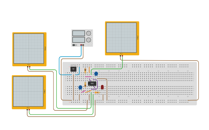Circuit design 7B_ASTABIL MULTIVIBRATOR - Tinkercad
