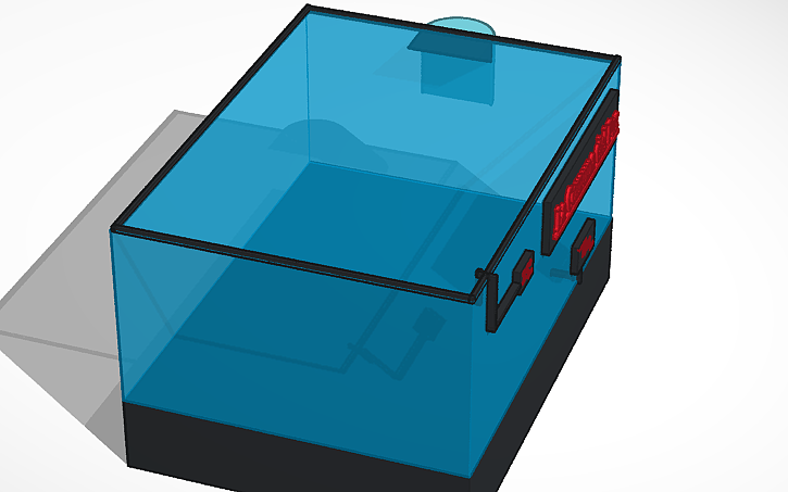 3D design Stunning Good-looking Aquarium - Tinkercad
