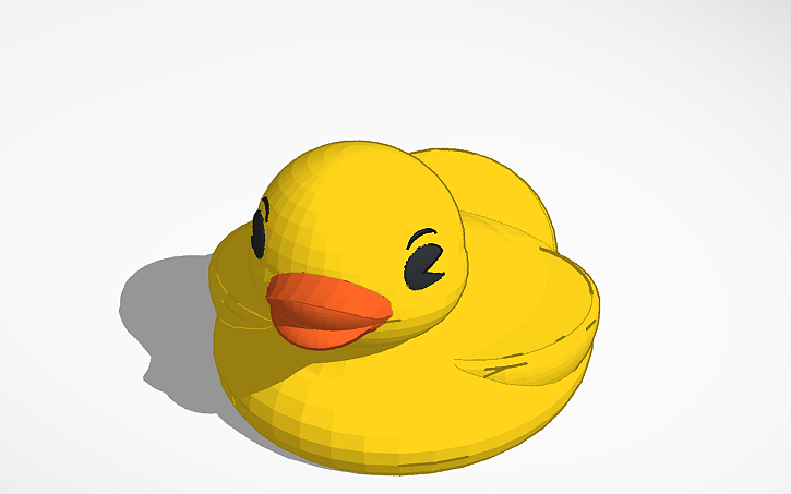 3D design Mega ducky - Tinkercad