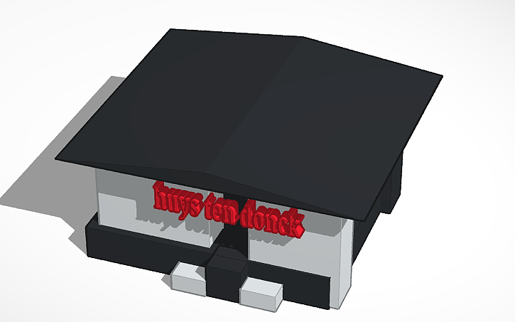3D design huys ten ponck - Tinkercad