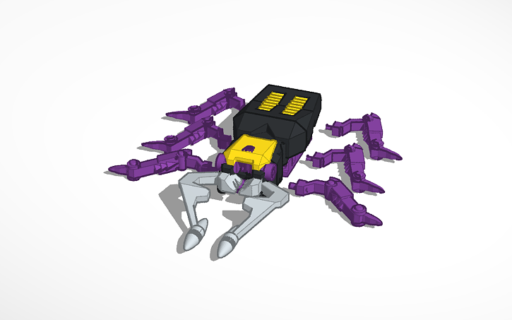 3D design Transformers Insecticon Clones 1 (Shrapnel) - Tinkercad