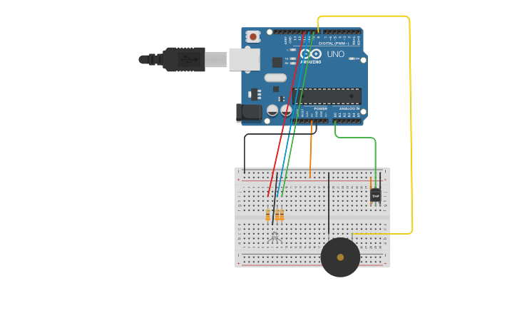 Circuit Design Arduino Coursework Tinkercad