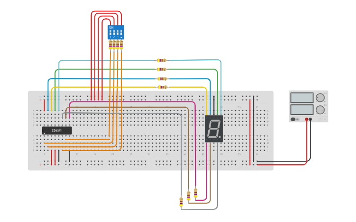 Circuit design Khansa_4511 | Tinkercad