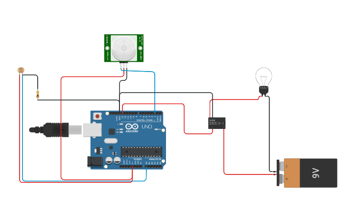 Circuit Design Relay Example Circuit Tinkercad