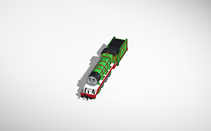 3D design Henry the Green Engine (CGI Model) - Tinkercad