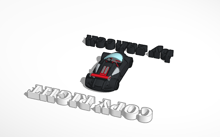 3D design Cool car | Tinkercad