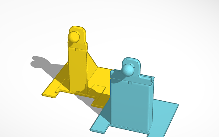 3D design GPS Mount - Tinkercad