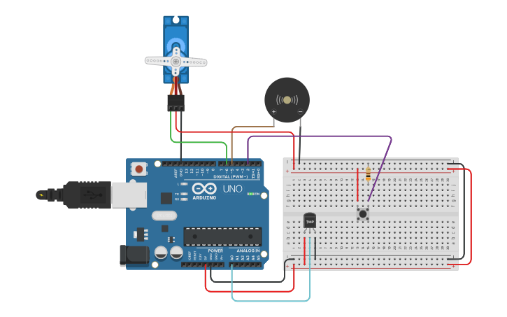 Circuit Design Timer Dan External Interrupt Tinkercad 1048
