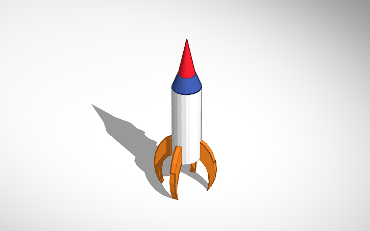 3D design Rakieta | Tinkercad