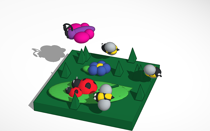 3d Design Bug Tinkercad