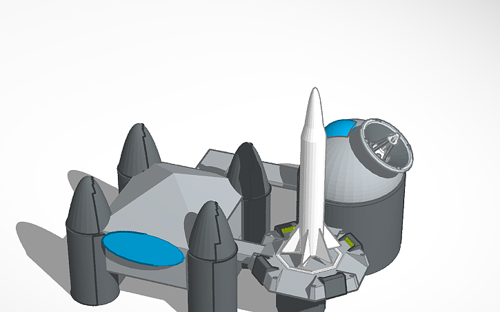 3D design MOON BASE 2 | Tinkercad