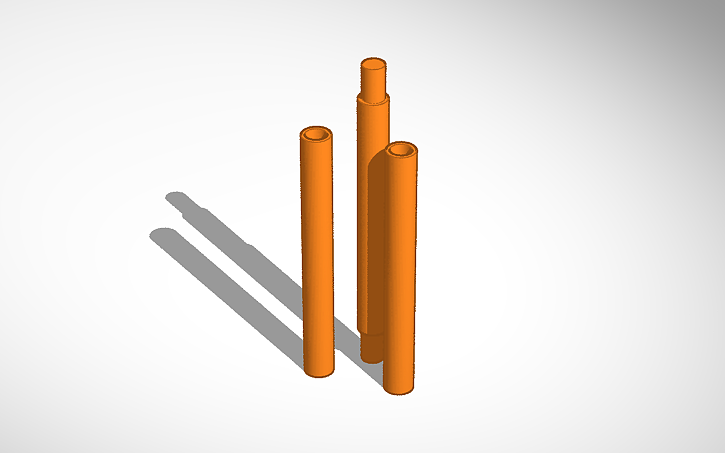 3D design Ram rod - Tinkercad