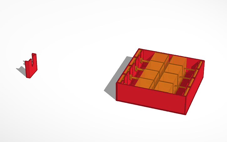 3D design X-Wing Storage Box - Tinkercad
