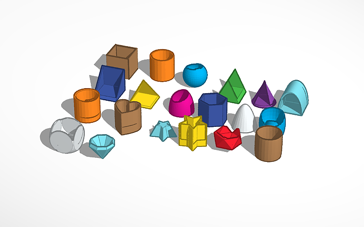 3D design common items holed | Tinkercad