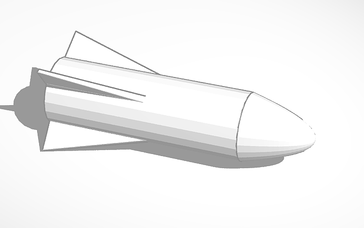 3d Design Rocket Tinkercad 8947