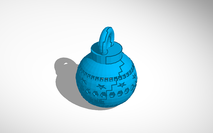 3d Design Ornament Tinkercad