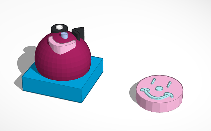 3D design Smiley Faces-Lauren | Tinkercad