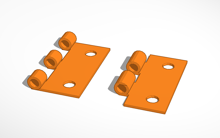 3D design Hinge - Tinkercad