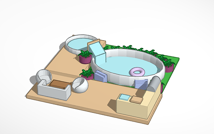 3D design My Outdoor Living Space - Tinkercad
