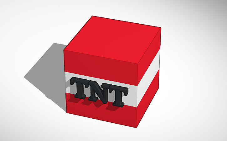 3D design TNT | Tinkercad