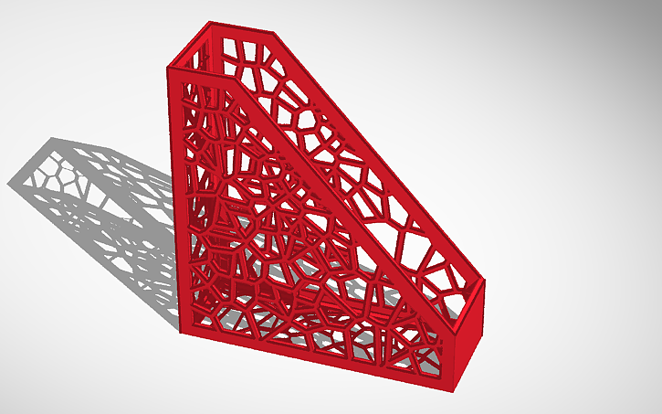 3D design Magazine Rack - Tinkercad