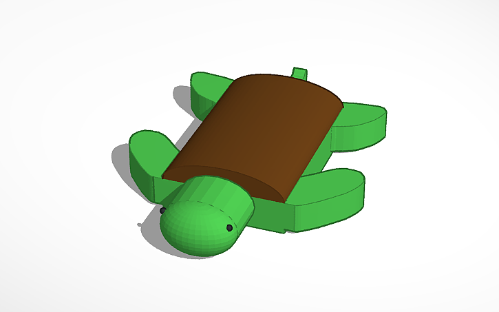 3D design Turtle :P | Tinkercad