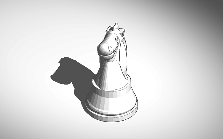 3D design - Knight - - Tinkercad