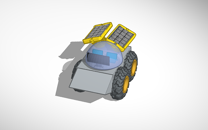 3d Design інопланетний транспорт Tinkercad